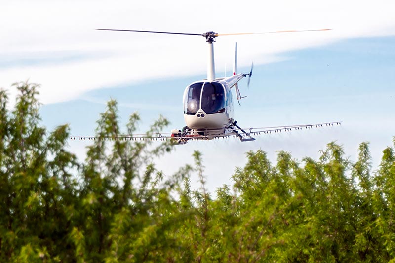 Agriculture Helicopter Services in Georgia - Augusta Helicopter Charters
